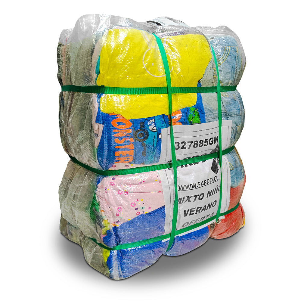 Fardo Mixto Verano Niños y Niñas Oferta 20 Kilos – Fardo cl