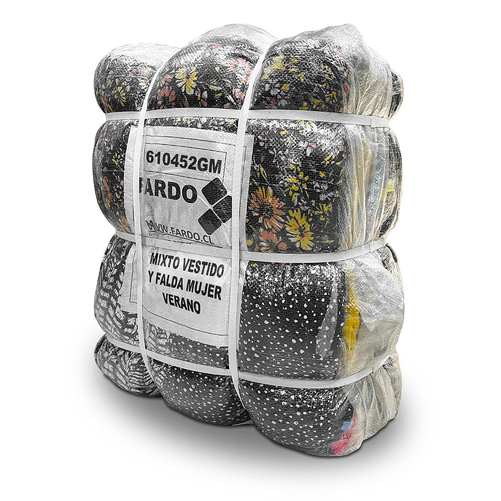 Fardo Mixto Vestido & Falda Mujer Verano 20 Kilos – Fardo cl