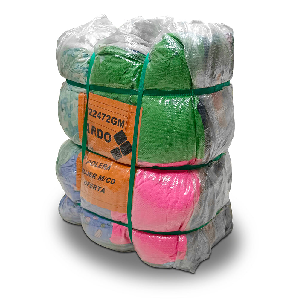 Fardo Poleras Manga Corta Mujer Oferta 20 Kilos – Fardo cl