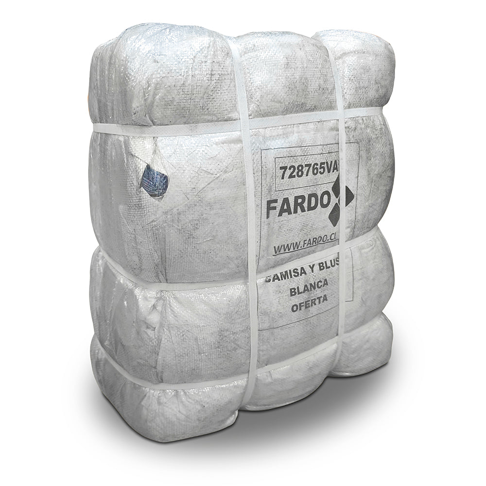 Fardo Camisas & Blusas Blanca Oferta 25 Kilos – Fardo cl